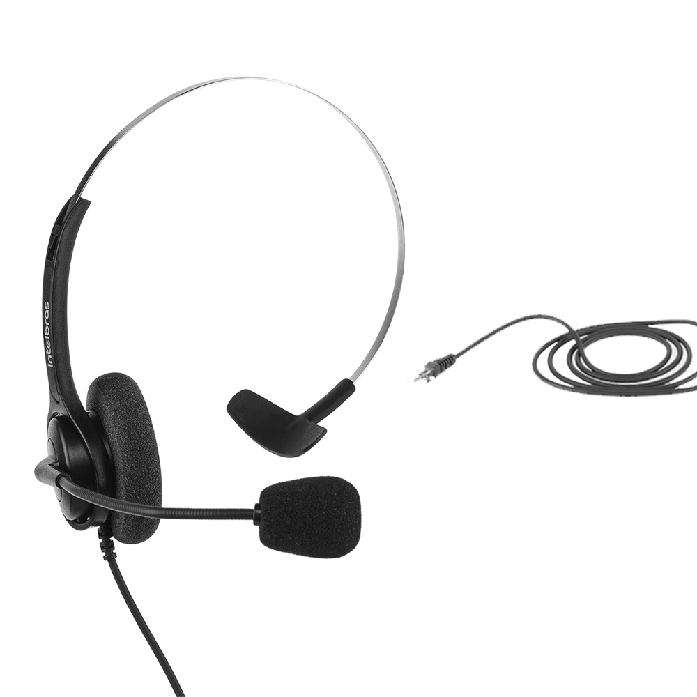 Fone Para Telemarketing Intelbras Headset Chs 40 Rj9 | Shopee Brasil