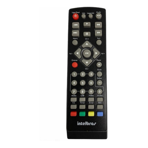 Controle Remoto Receptor Tv Digital Intelbras Cd636 Original | Shopee Brasil