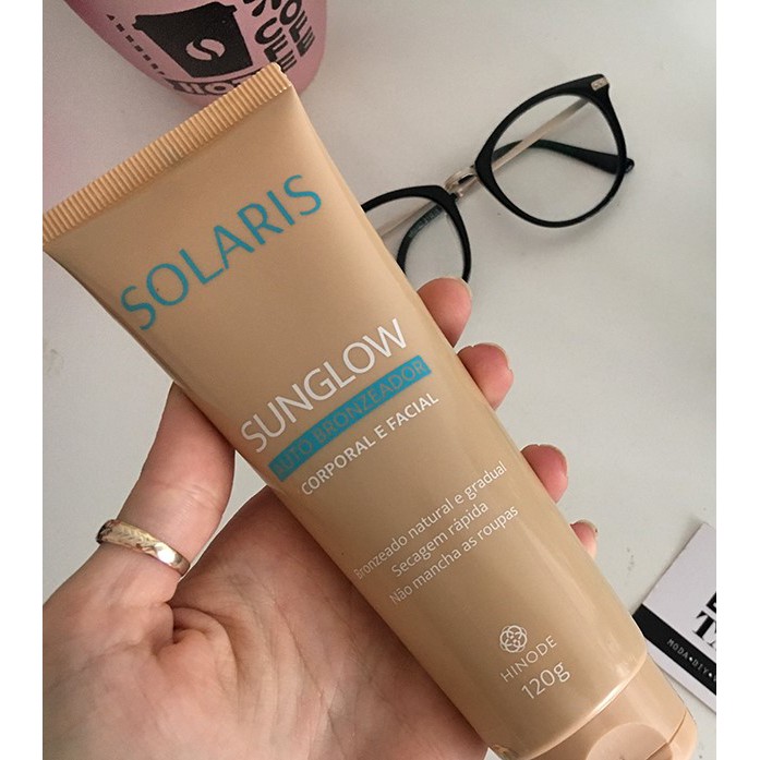 Auto Bronzeador Corporal e Facial - Hinode | Shopee Brasil