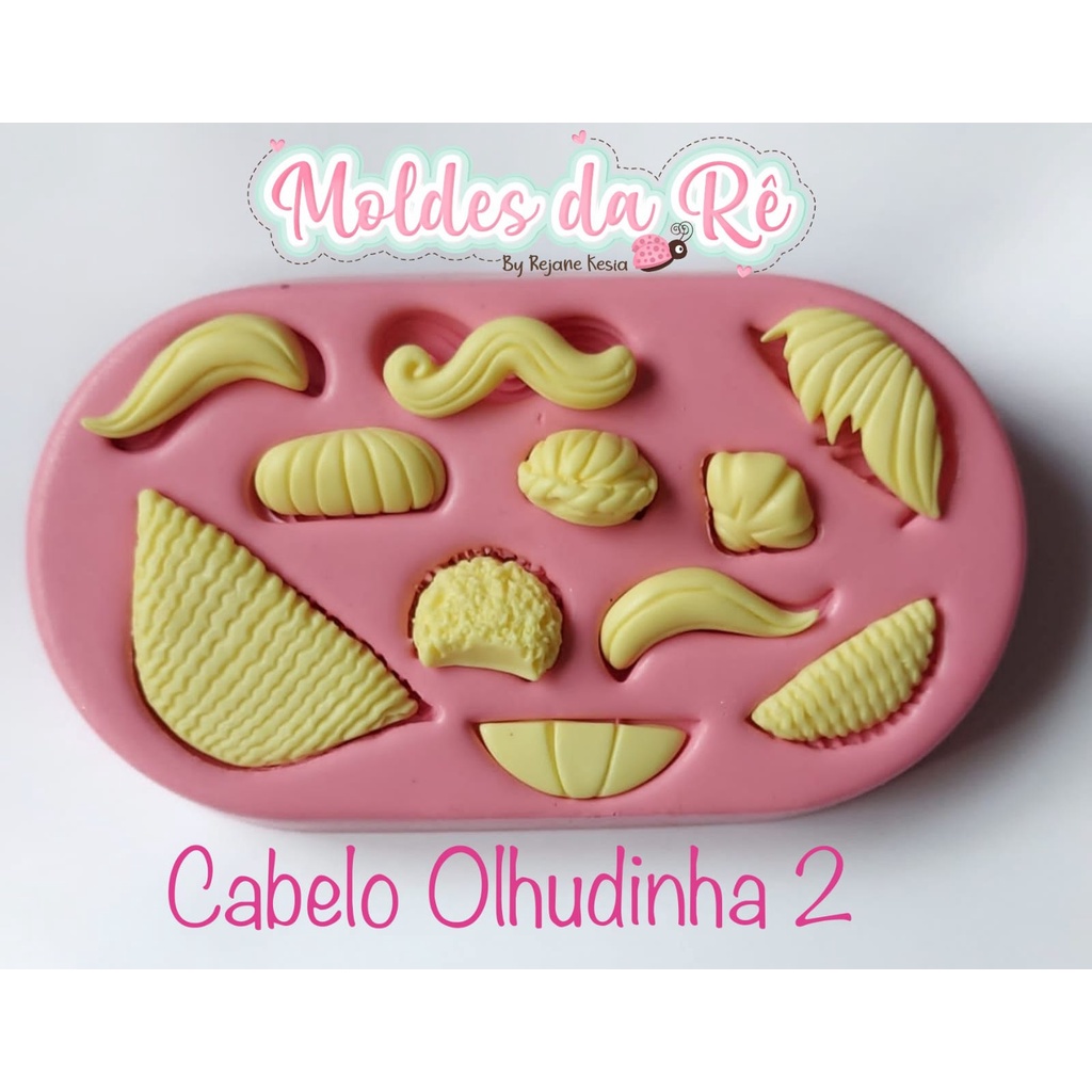 Molde Cabelinhos Olhudinha 2 Moldes Da Rê Shopee Brasil
