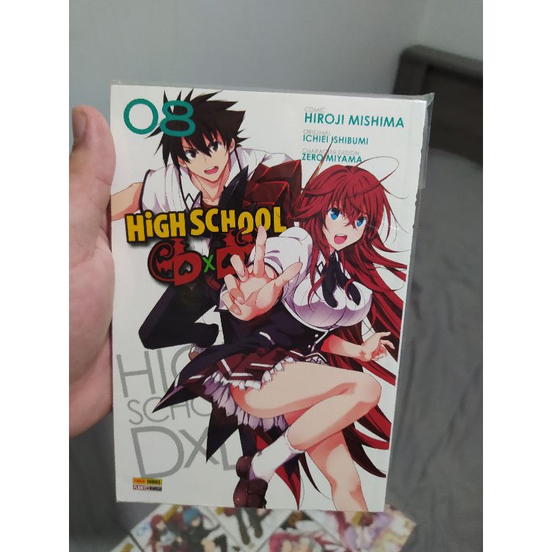 Mangá High School DxD - 1 ao 8 - Panini | Shopee Brasil