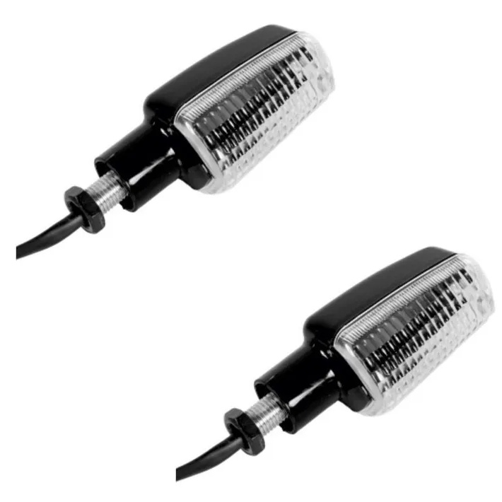 Mini Pisca De Moto Esportivo Mini Titan 2000 (par) Cristal | Shopee Brasil