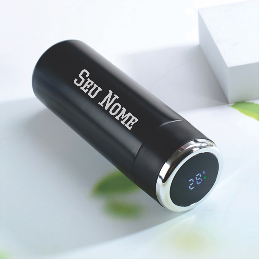 Squeeze Térmico 420ML Personalizado com LED | Shopee Brasil