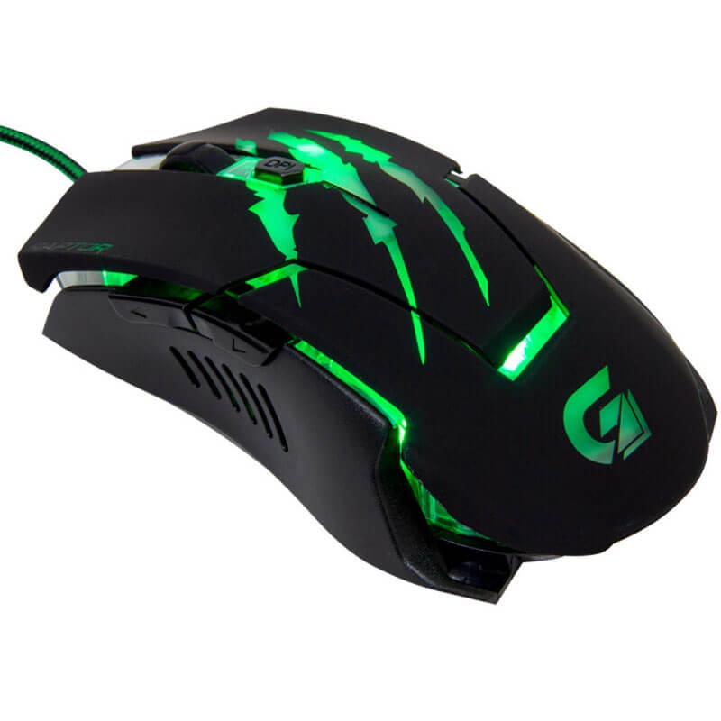 Mouse Gamer Fortrek Raptor 3200 DPI | Shopee Brasil