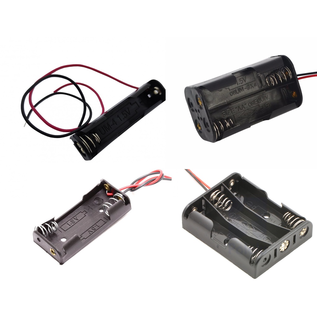 Suporte Para Pilhas Aaa Porta Shopee Brasil