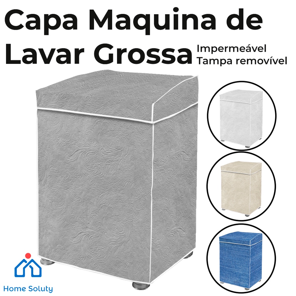 Capa Para Maquina de Lavar Consul Brastemp Electrolux 7kg 8kg 9kg 10kg 11kg 12kg 13kg 14kg 15kg ...
