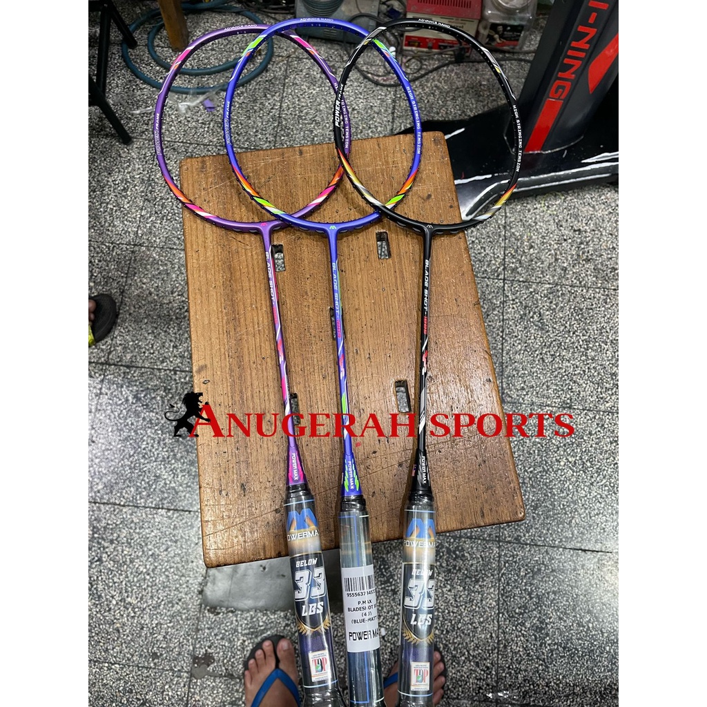 Powermax Badminton Racket + ORIGINAL Cordão | Shopee Brasil