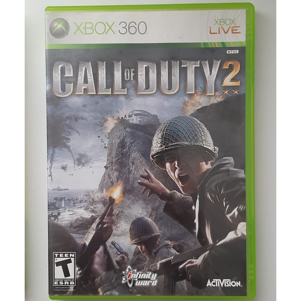 Call Of Duty 2 Xbox 360 Original Em Mídia Física | Shopee Brasil