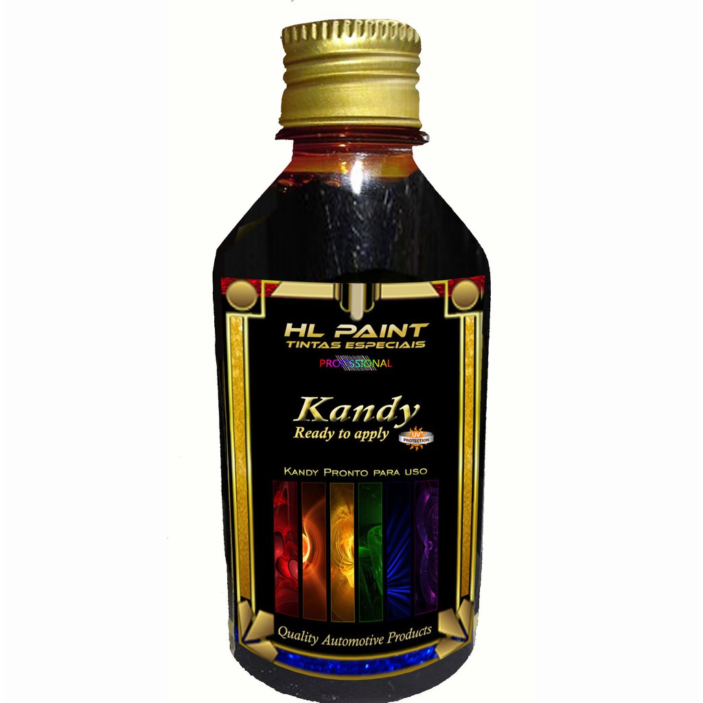 Tinta Kandy (Candy) PRONTO para uso - 300ml c Proteção UV | Shopee Brasil