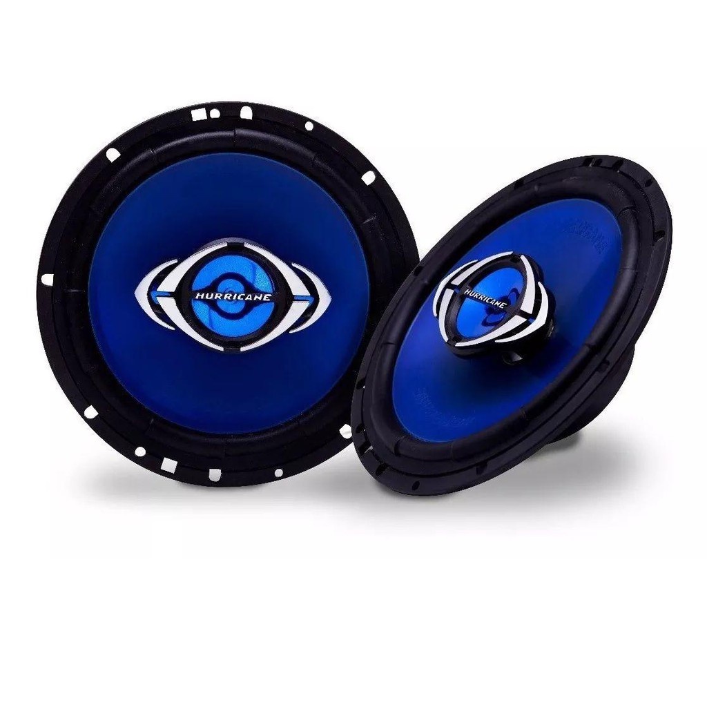 PAR de Alto Falante quadraxial HURRICANE CM6 6 Polegadas 130W Rms ...