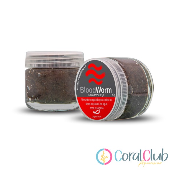 Aquasmart Bloodworm - 30 g | Shopee Brasil