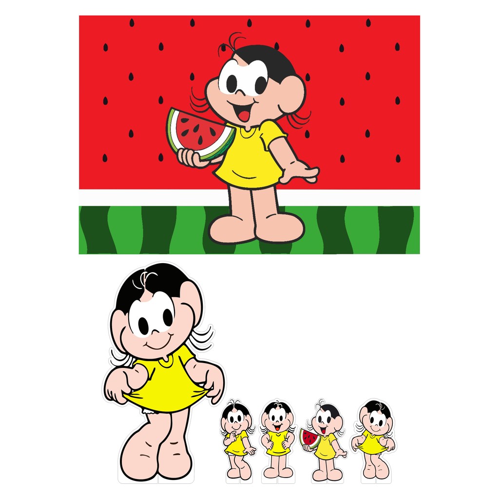 Mini Kit Display + Painel Festa Infantil Magali | Shopee Brasil