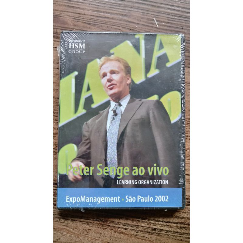 Dvd Peter Senge Ao Vivo - Learning Organization lacrado | Shopee Brasil