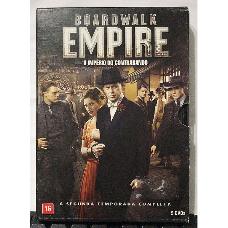 BOX DVD Boardwalk Empire - O Império do Contrabando - A Segunda ...