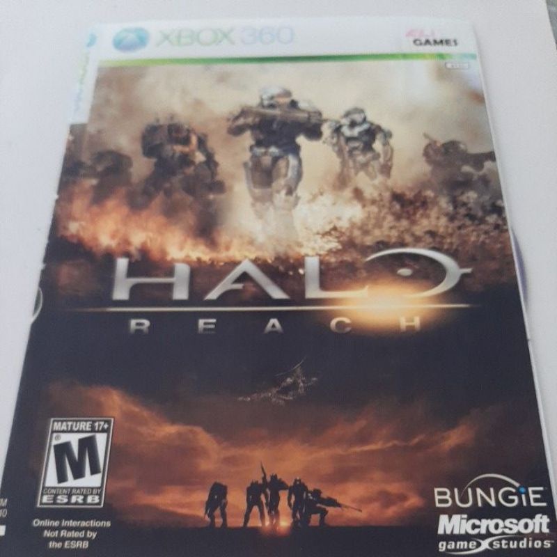 Xbox 360 halo reach raridade novo varios jogos | Shopee Brasil