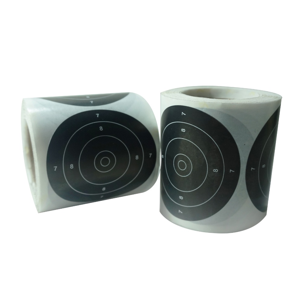 Centro de Alvo Adesivo Preto 60mm - 200 unidades | Shopee Brasil