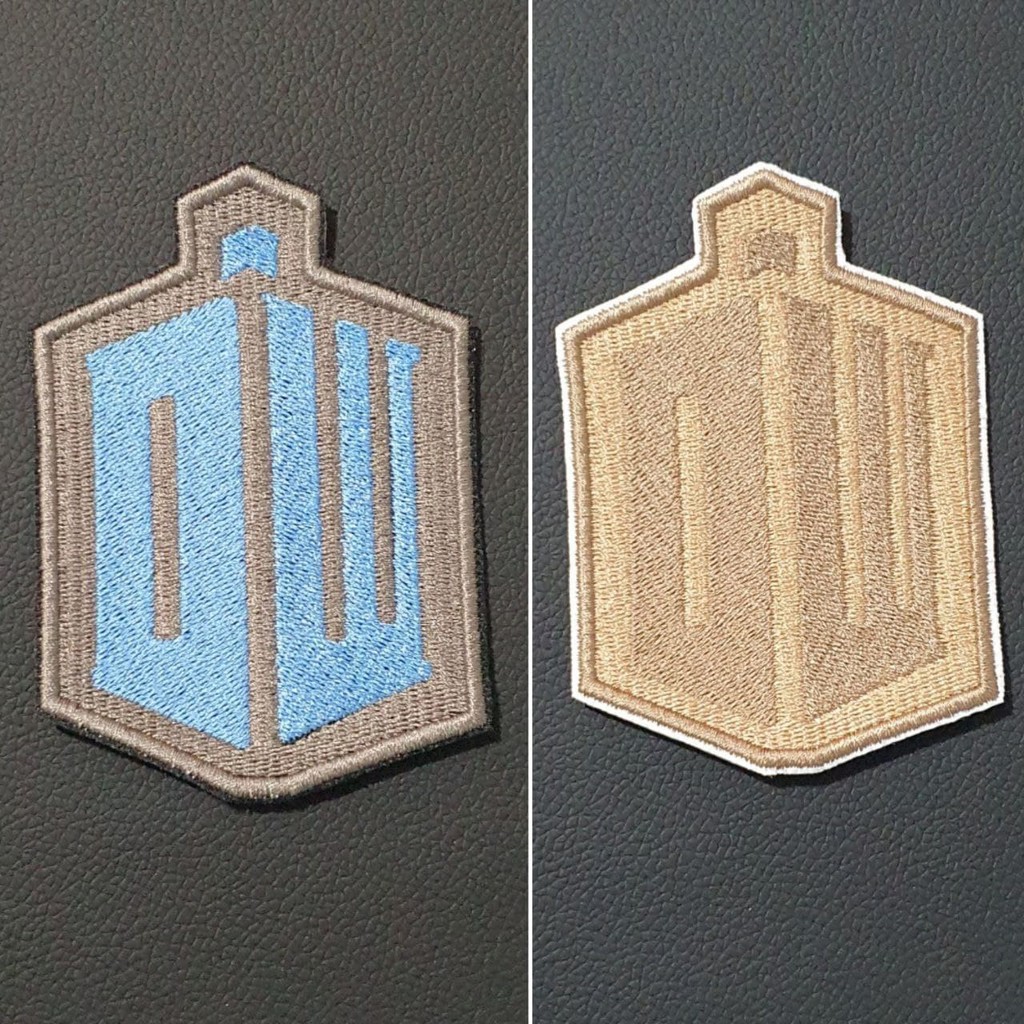 Doctor Who - Patch Aplique Bordado (com termocolante) | Shopee Brasil