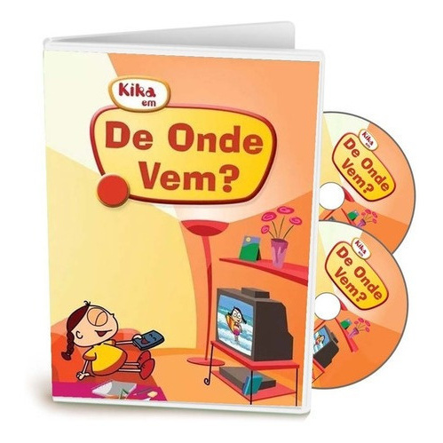 Dvd Kika De Onde Vem Volume 1 e 2 | Shopee Brasil