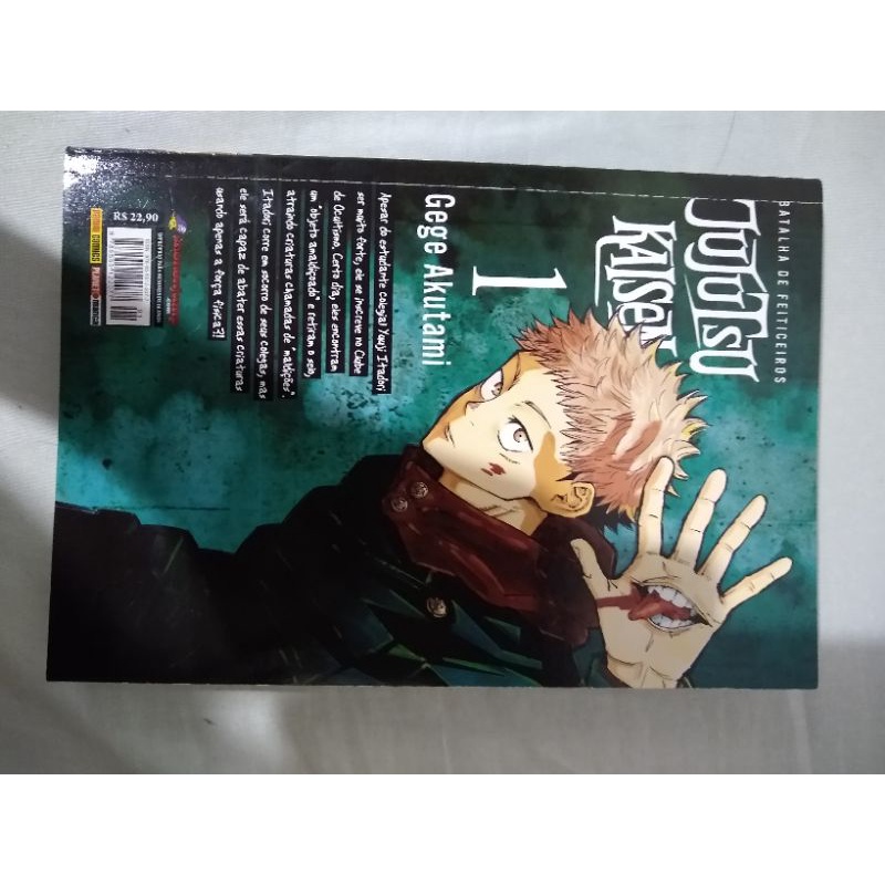 jujutsu kaisen volume 1 | Shopee Brasil