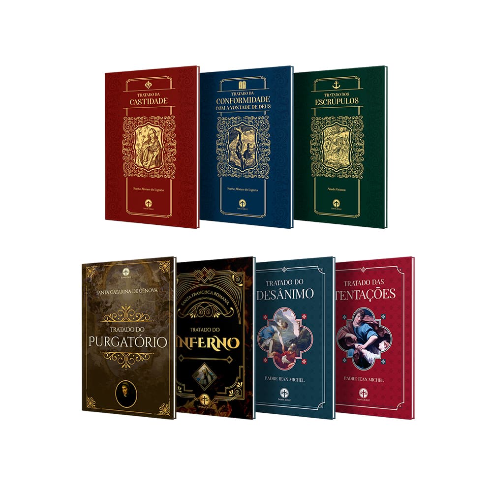 Kit - Tratados - Editora Santa Cruz ( 7 Livros ) | Shopee Brasil