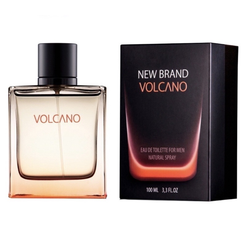 Perfume New Brand Volcano Edt 100ml Masculino | Shopee Brasil