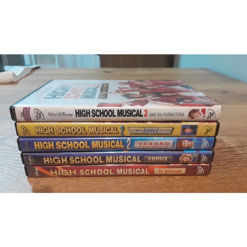Coleção filmes High School Musical DVD | Shopee Brasil