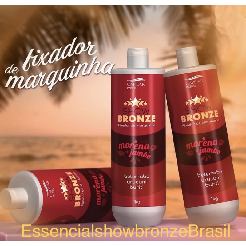 Kit 2 Fixador De Marquinha Morena Jambo Show Bronze Shopee Brasil