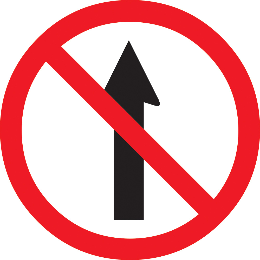 Placa Poliestireno 45cm Sentido Proibido | Shopee Brasil