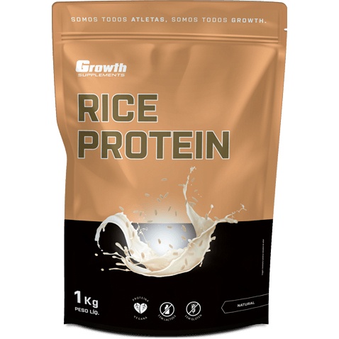 Rice Protein - Proteína do Arroz - 1000g - Growth Supplements | Shopee Brasil