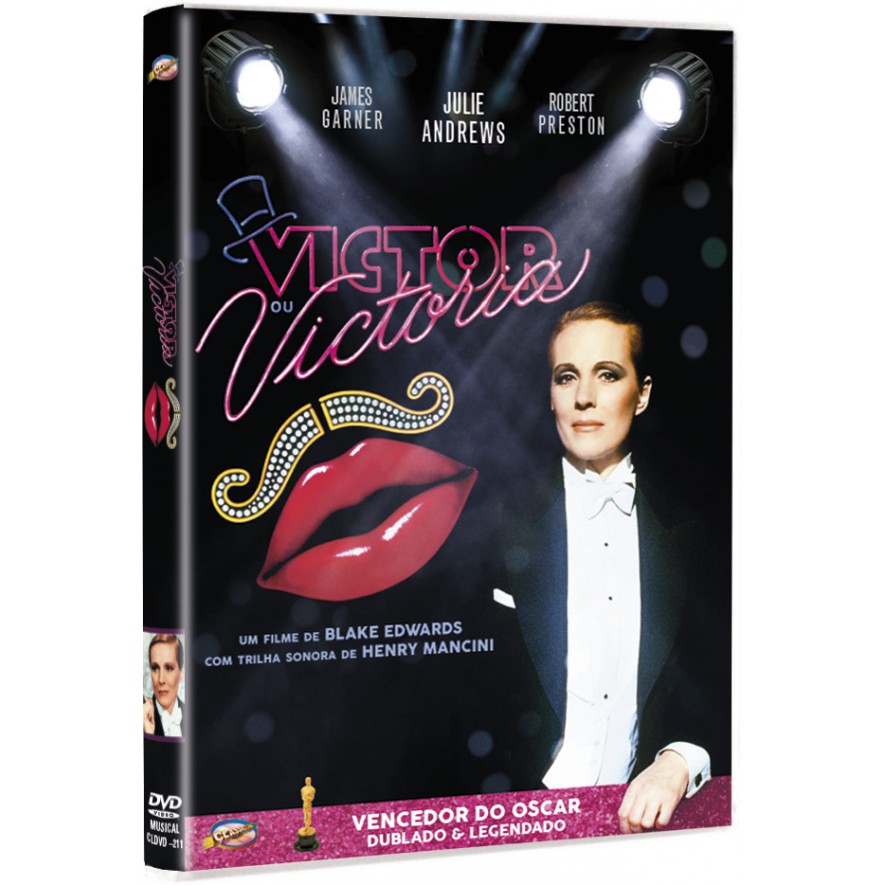 DVD - Victor ou Victoria - Dublado e Legendado - Original Lacrado ...