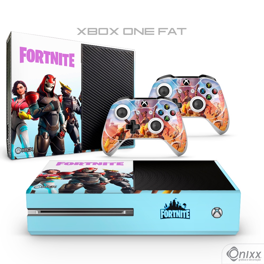 Skin XBOX ONE FAT Adesiva Fortnite | Shopee Brasil