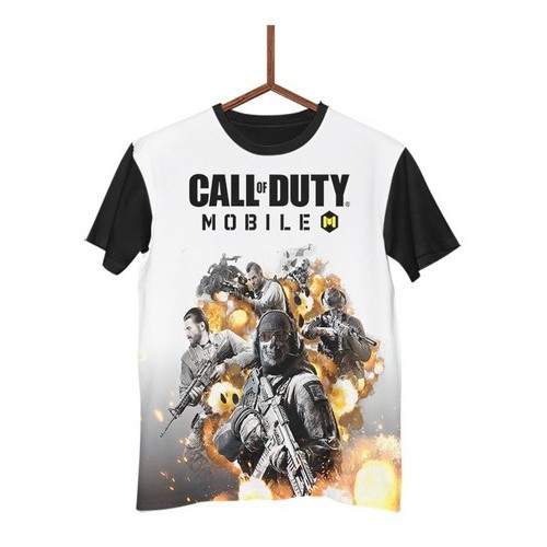 Camisa Camiseta Call Of Duty Mobile Celular White Jv0057 | Shopee Brasil