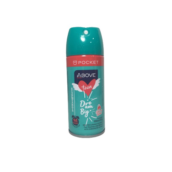ABOVE - DESODORANTE AEROSOL INFANTIL 100ML | Shopee Brasil