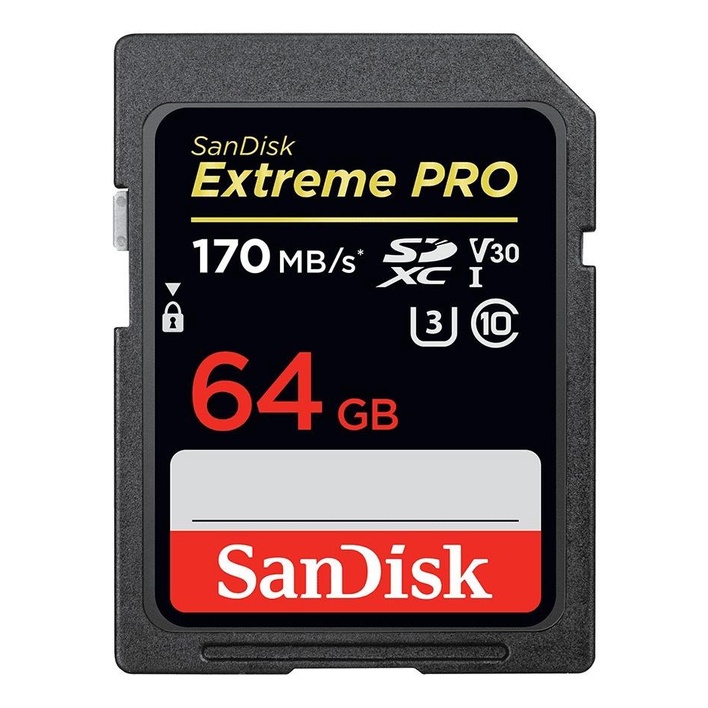 Cartão De Memória SD SDXC Sandisk Ultra/Extreme Pro 64gb UHS-I - C10, U3, V30, 4K UHD, /170MB/S ...