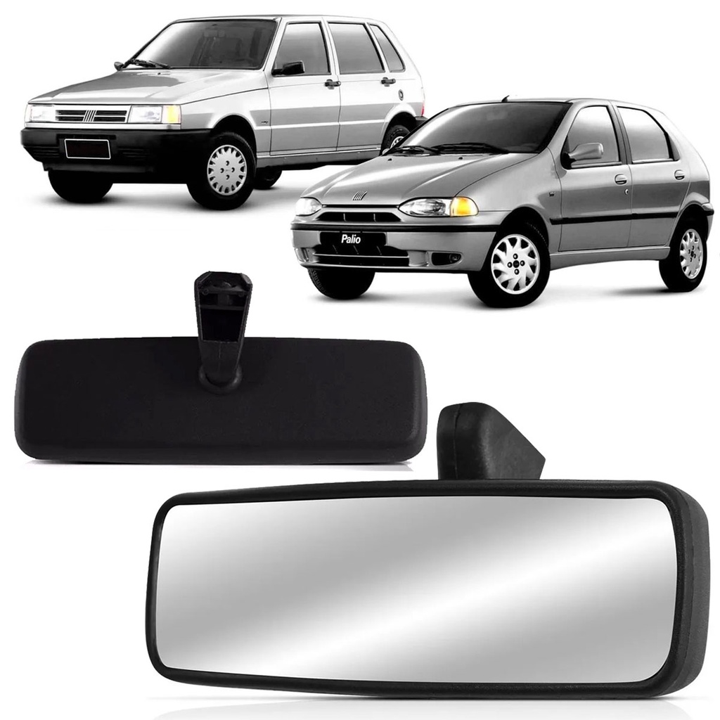 Retrovisor Interno Palio Uno Siena Strada Weekend 1996 1997 1998 1999 2000 2001 2002 2003 2004 ...