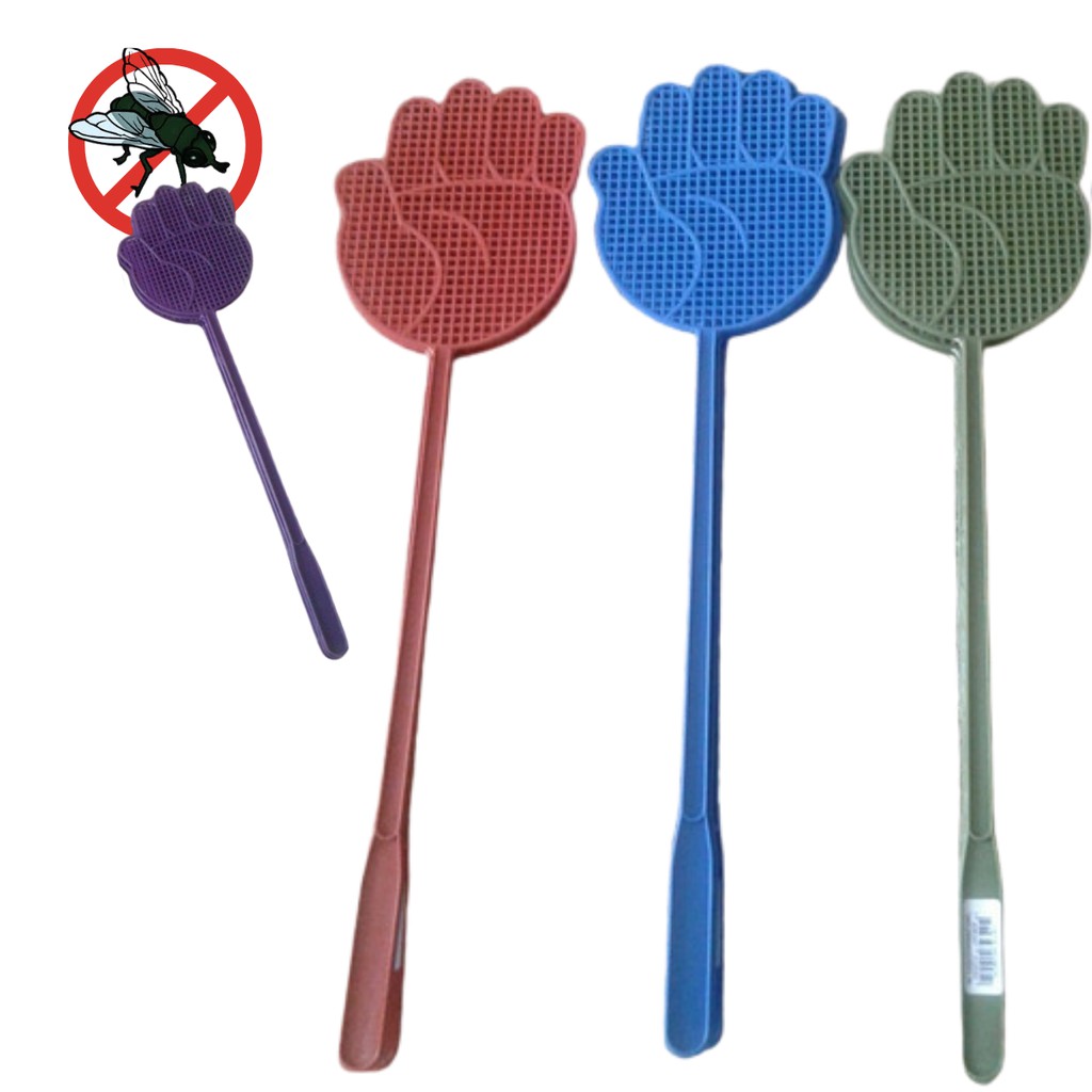 Raquete Mata Mosca mosquito Pernelongo modelo Mãozinha Plástica ...