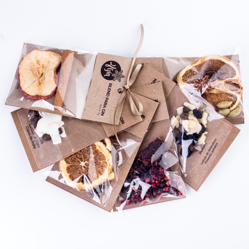 Kit com 6 especiarias para Gin Tonica 4Gin | Shopee Brasil