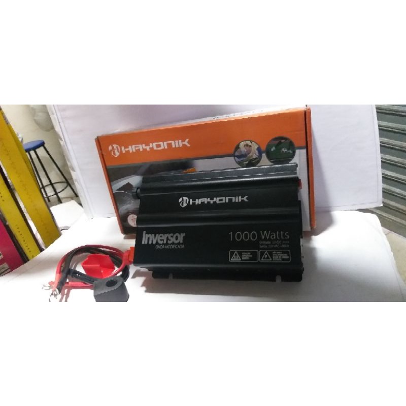 inversor hayonik 12 volts / 220 volts 1000 watts | Shopee Brasil