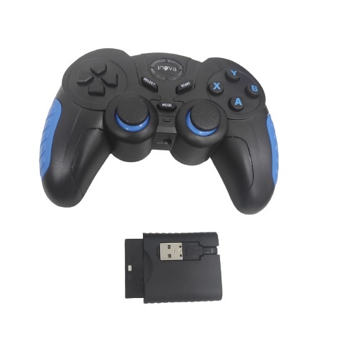 Controle Sem Fio Usb 7 Em 1 Para Ps1,ps2,ps3,pc E Tv Box | Shopee Brasil