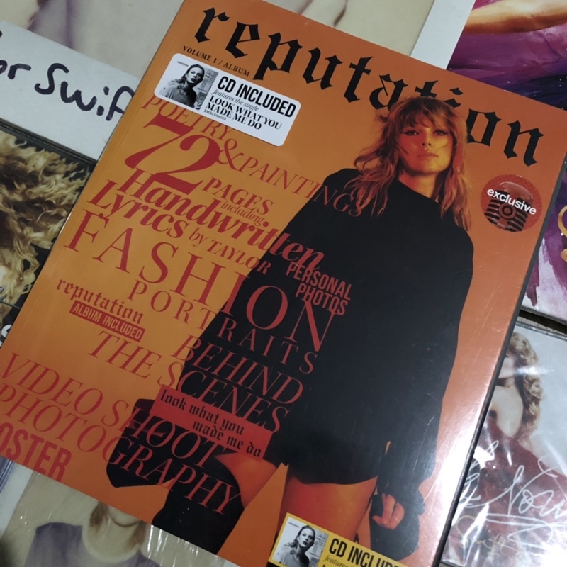 Taylor Swift - Reputation Magazine - N: 1 - CD + Revista | Shopee Brasil