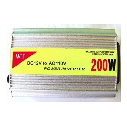 Inversor 12v Dc Para 127v Ac 200w | Shopee Brasil