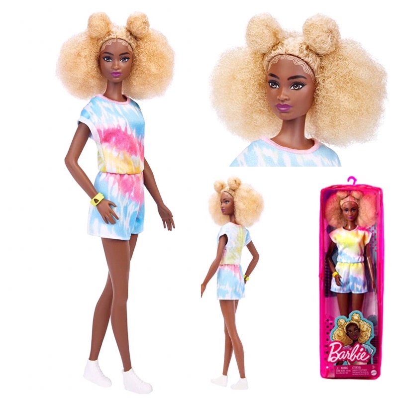 Boneca Barbie Fashionistas Preta / Negra | Shopee Brasil