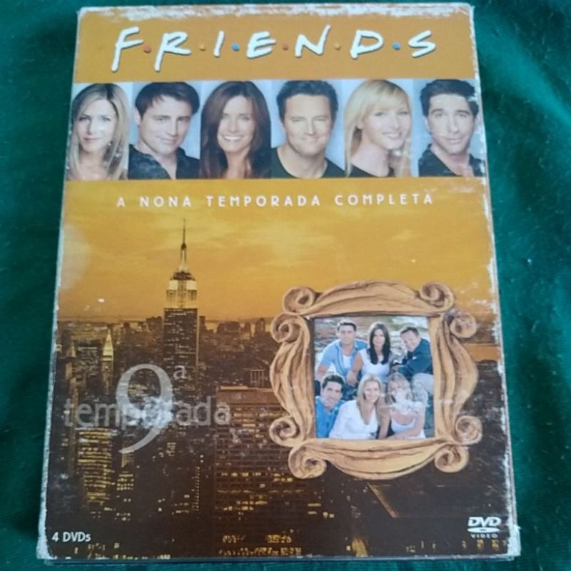 BOX DVD FRIENDS 9a temporada (*edição faltando 1 disco) | Shopee Brasil