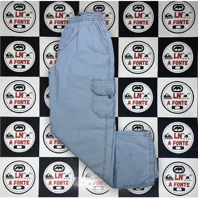 Calça Cargo Dazzling Jeans clara | Shopee Brasil