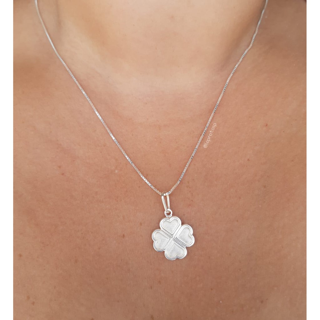 Colar trevo | Shopee Brasil