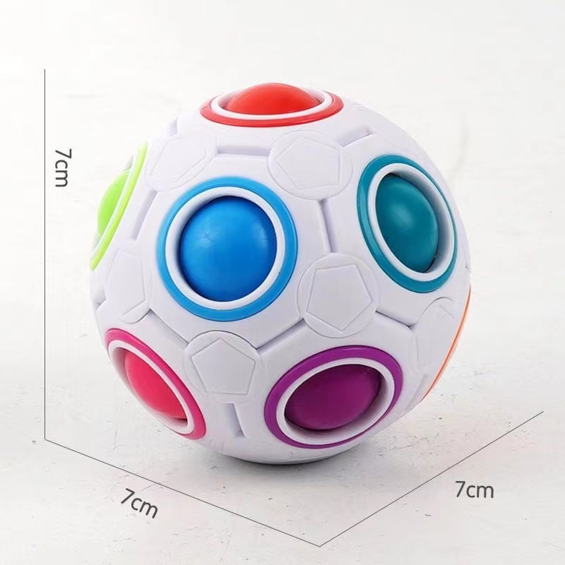 Fidget Toys Bola Mágica Brinquedos 3D Sensorial Pop It Anti Stress Cubo ...