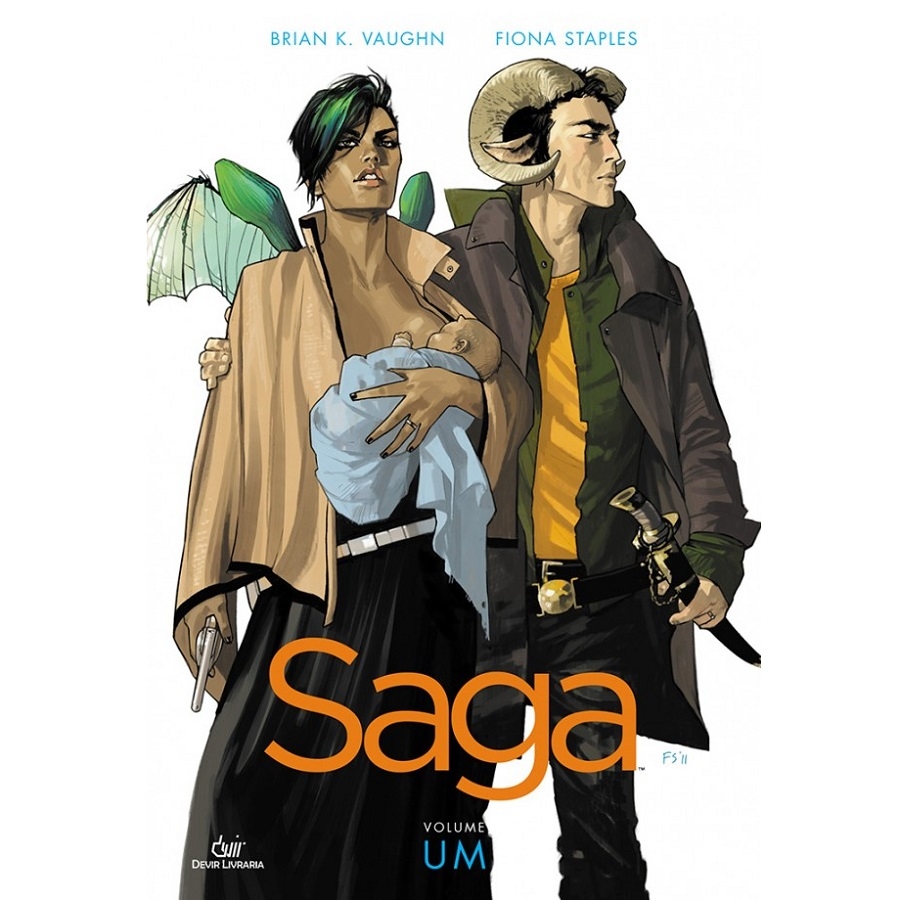 Saga Vol 1 - HQ - Devir - Lacrado | Shopee Brasil
