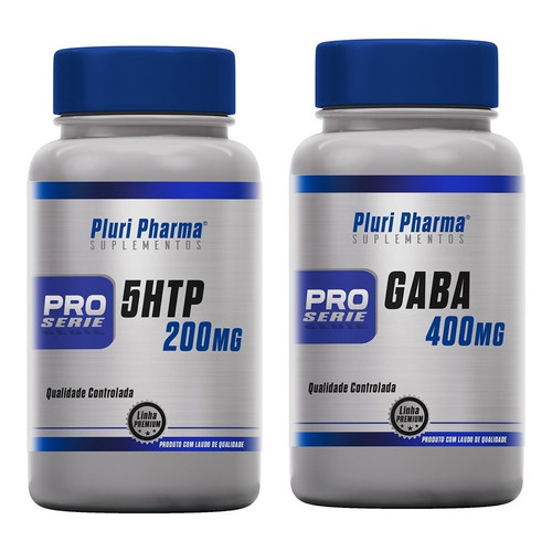 5 Htp 200mg 120 Cápsulas + Gaba 400mg C/60 | Shopee Brasil