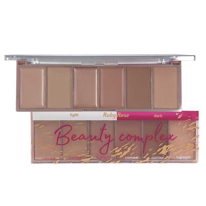 Corretivo Beauty Complex Light & Dark - Ruby Rose | Shopee Brasil