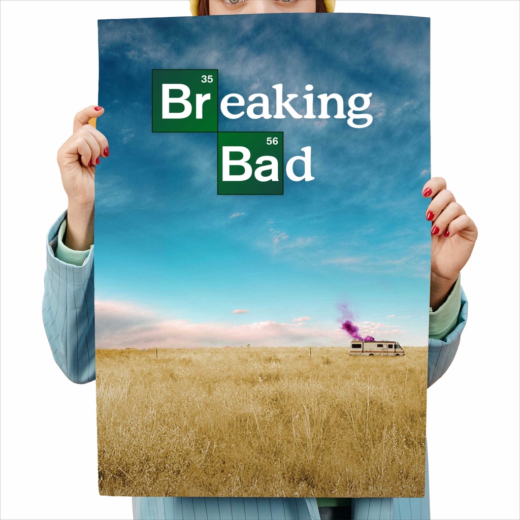Breaking Bad Poster Adesivo A3 (29.7 x 42 cm) Série Netflix Walter ...